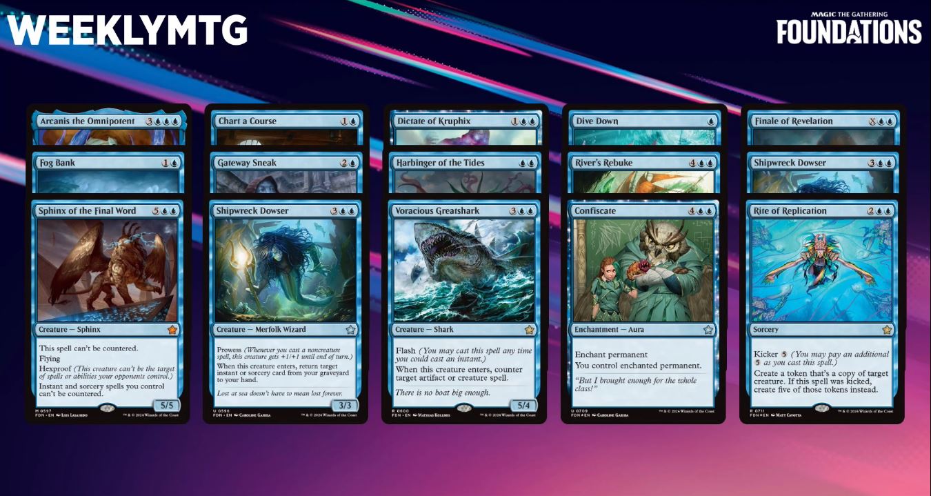 Foundations Special Guests, Starter Collection Previewed On Weekly MTG ...