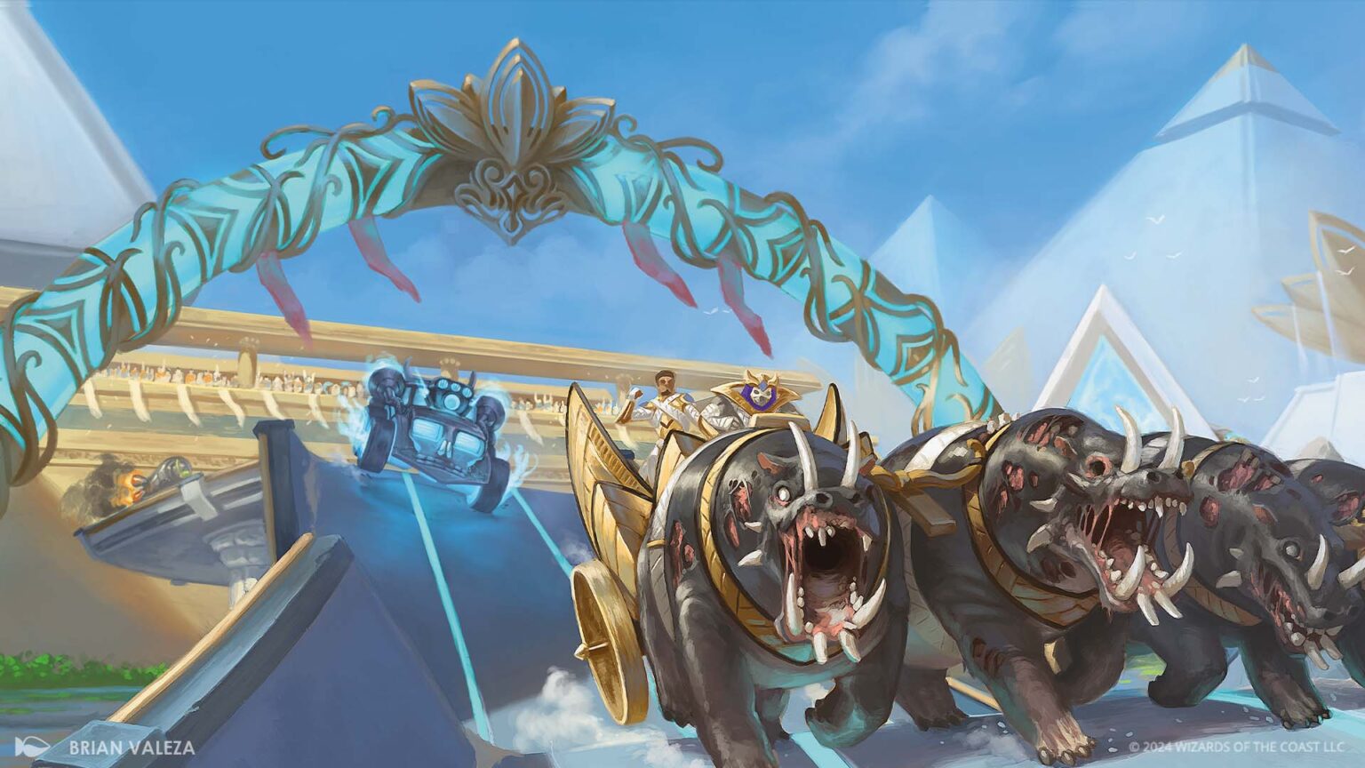Basic Land Sets, New Artwork From MTG Aetherdrift Revealed - Star City ...