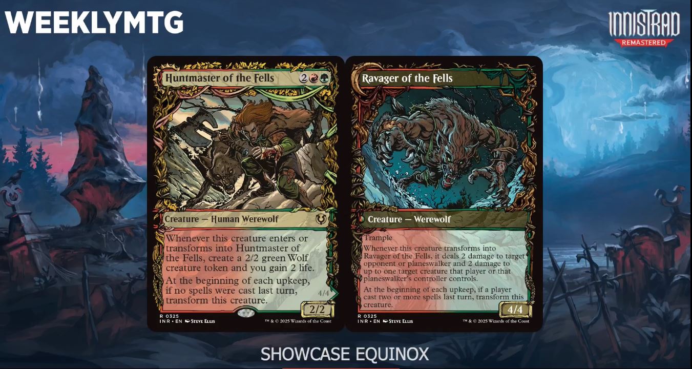 Weekly MTG Reveals First Round Of Innistrad Remastered Previews - Star City Games