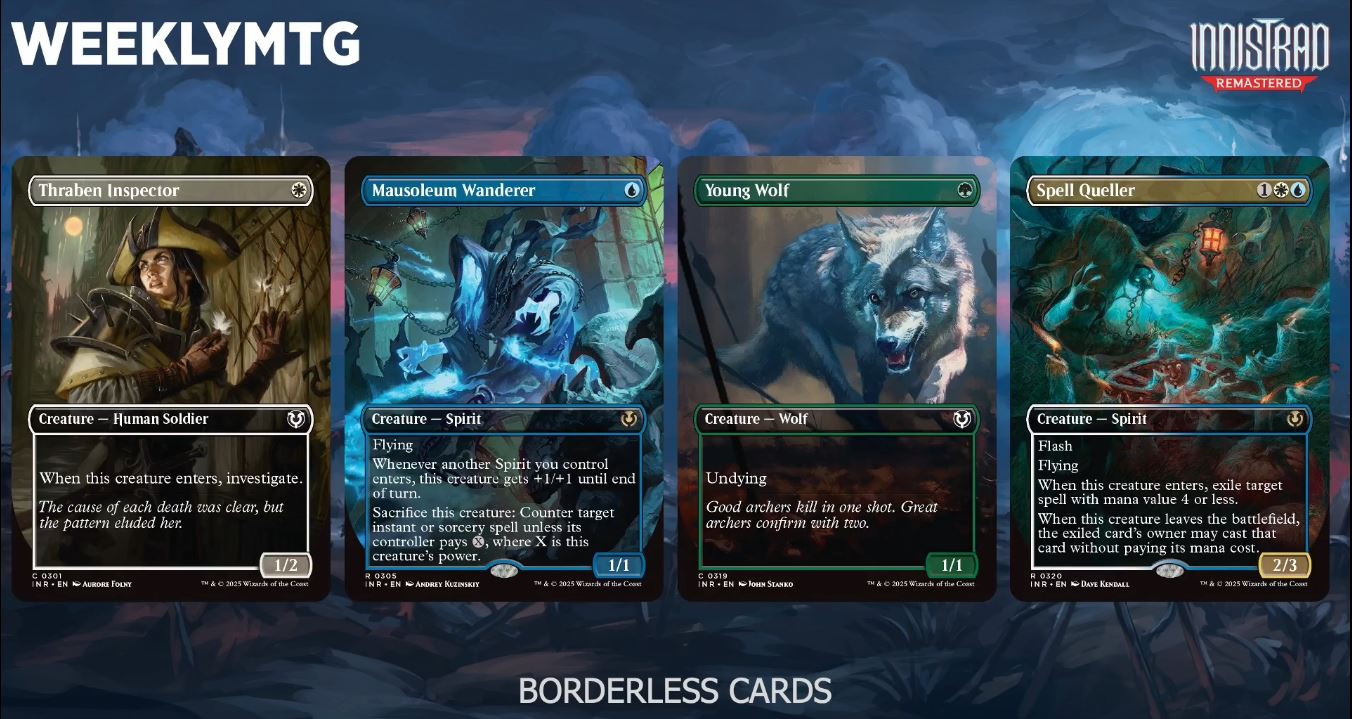 Weekly MTG Reveals First Round Of Innistrad Remastered Previews - Star City Games