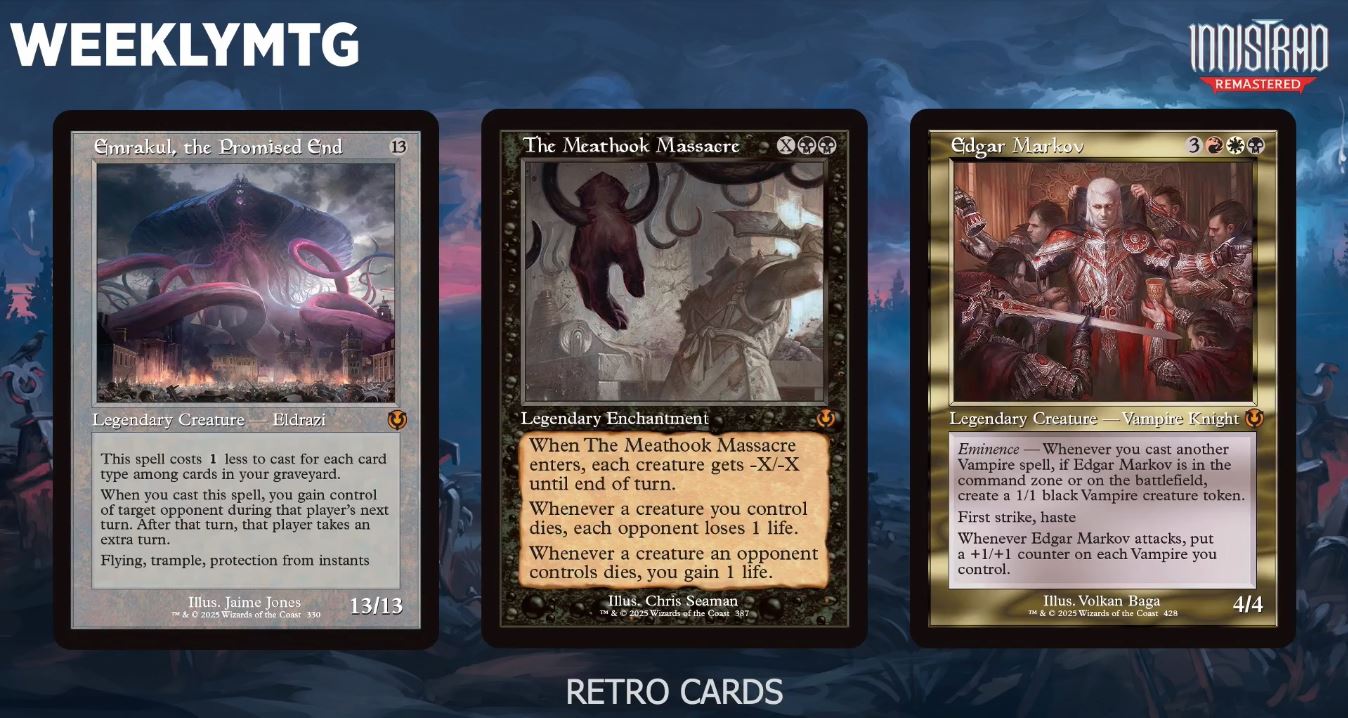 Weekly MTG Reveals First Round Of Innistrad Remastered Previews - Star City Games