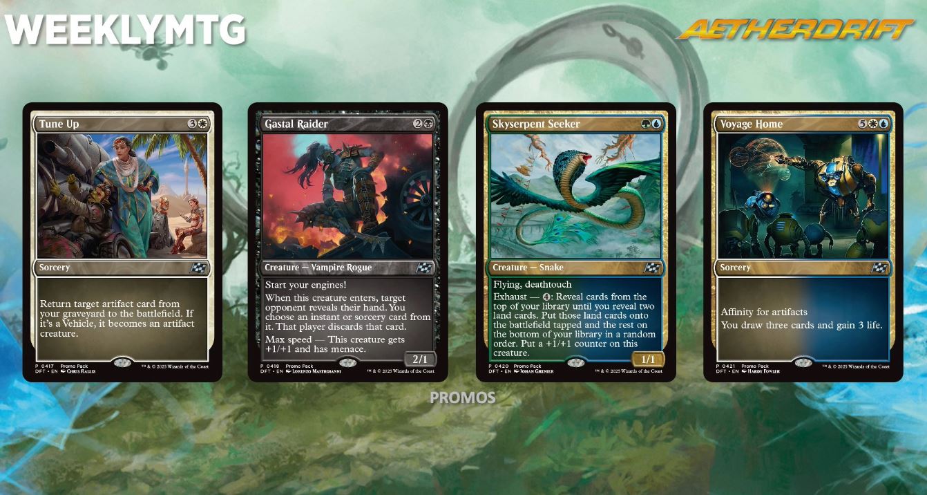 Weekly MTG Reveals New Lotus, Splashy Rares, And All Aetherdrift ...