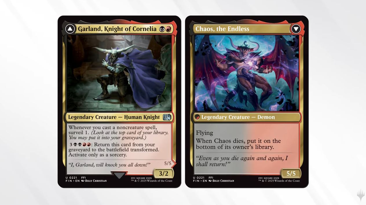 MTG Final Fantasy First Look Shows Off Sin, Tonberry, Cecil, And More ...