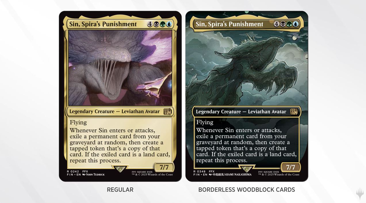 MTG Final Fantasy First Look Shows Off Sin, Tonberry, Cecil, And More ...