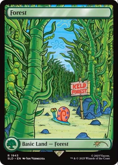 Full Contents Of MTG Secret Lair x SpongeBob SquarePants Revealed ...