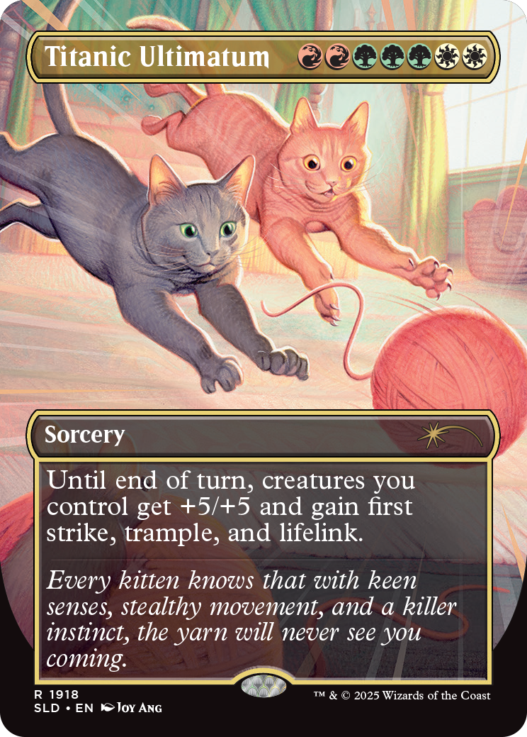 MTG Chaos Vault Releases Secret Lair Cats VS Dogs - Star City Games