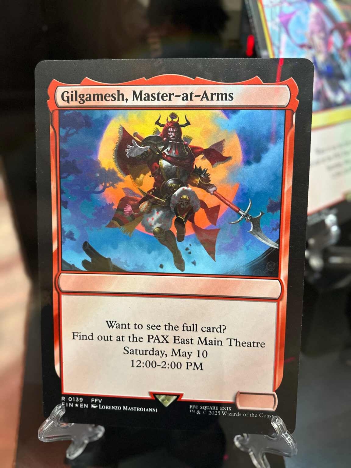 Artwork And Frames For Iconic Final Fantasy Characters Teased At PAX East MTG Booth - Star City ...