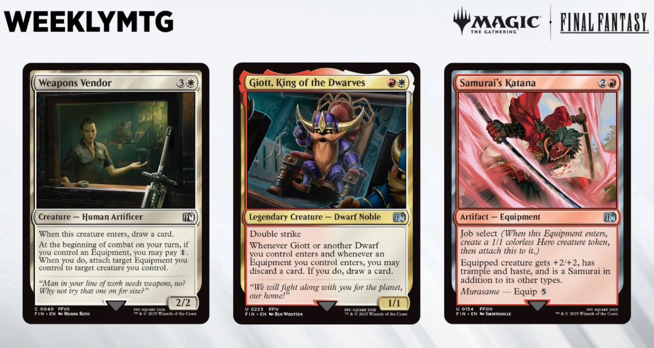 Weekly MTG Covers MTG—FINAL FANTASY Limited Archetypes - Star City Games