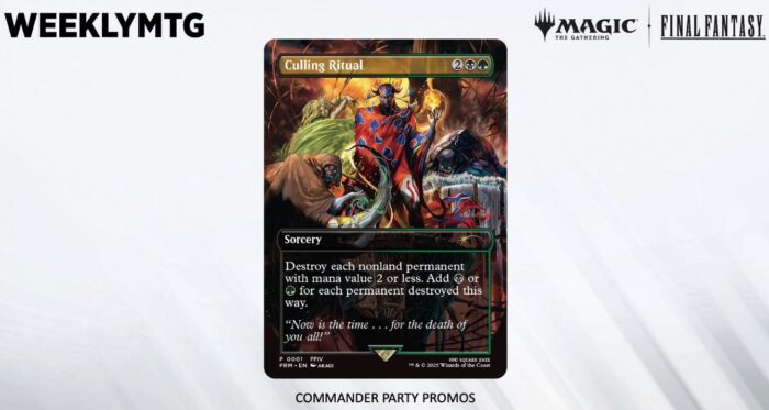 Weekly MTG Reveals Ultima, Final Fantasy Promos, New Cards From Starter ...