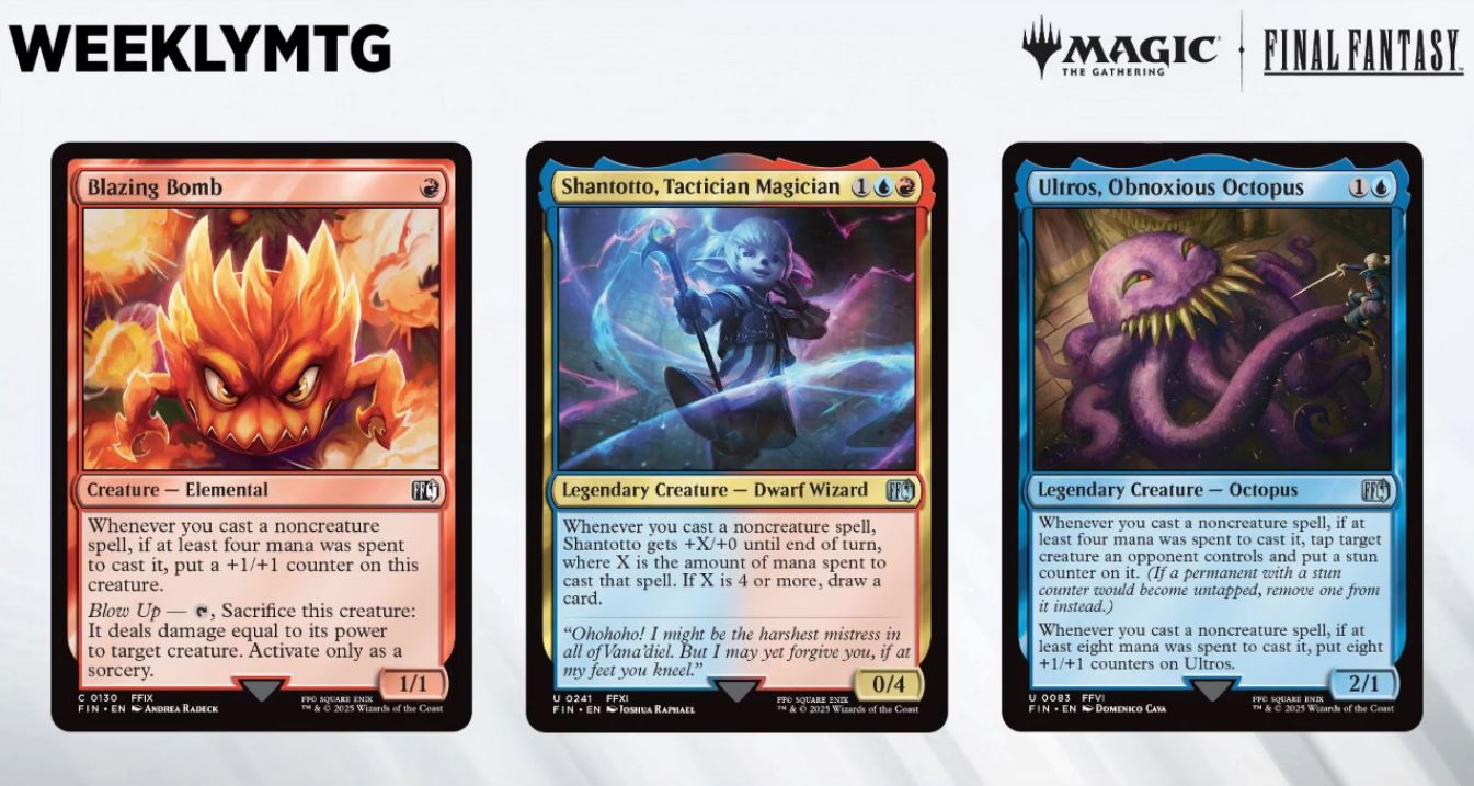 Weekly MTG Covers MTG—FINAL FANTASY Limited Archetypes - Star City Games