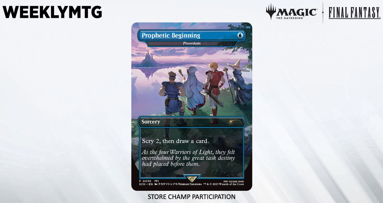 Weekly MTG Reveals Ultima, Final Fantasy Promos, New Cards From Starter ...