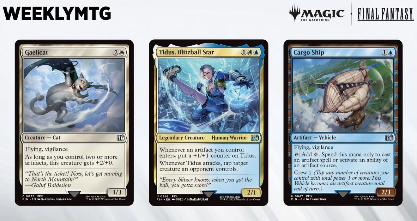 Weekly MTG Covers MTG—FINAL FANTASY Limited Archetypes - Star City Games
