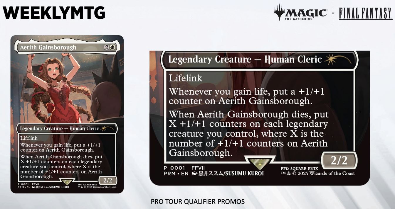 Weekly MTG Reveals Ultima, Final Fantasy Promos, New Cards From Starter ...