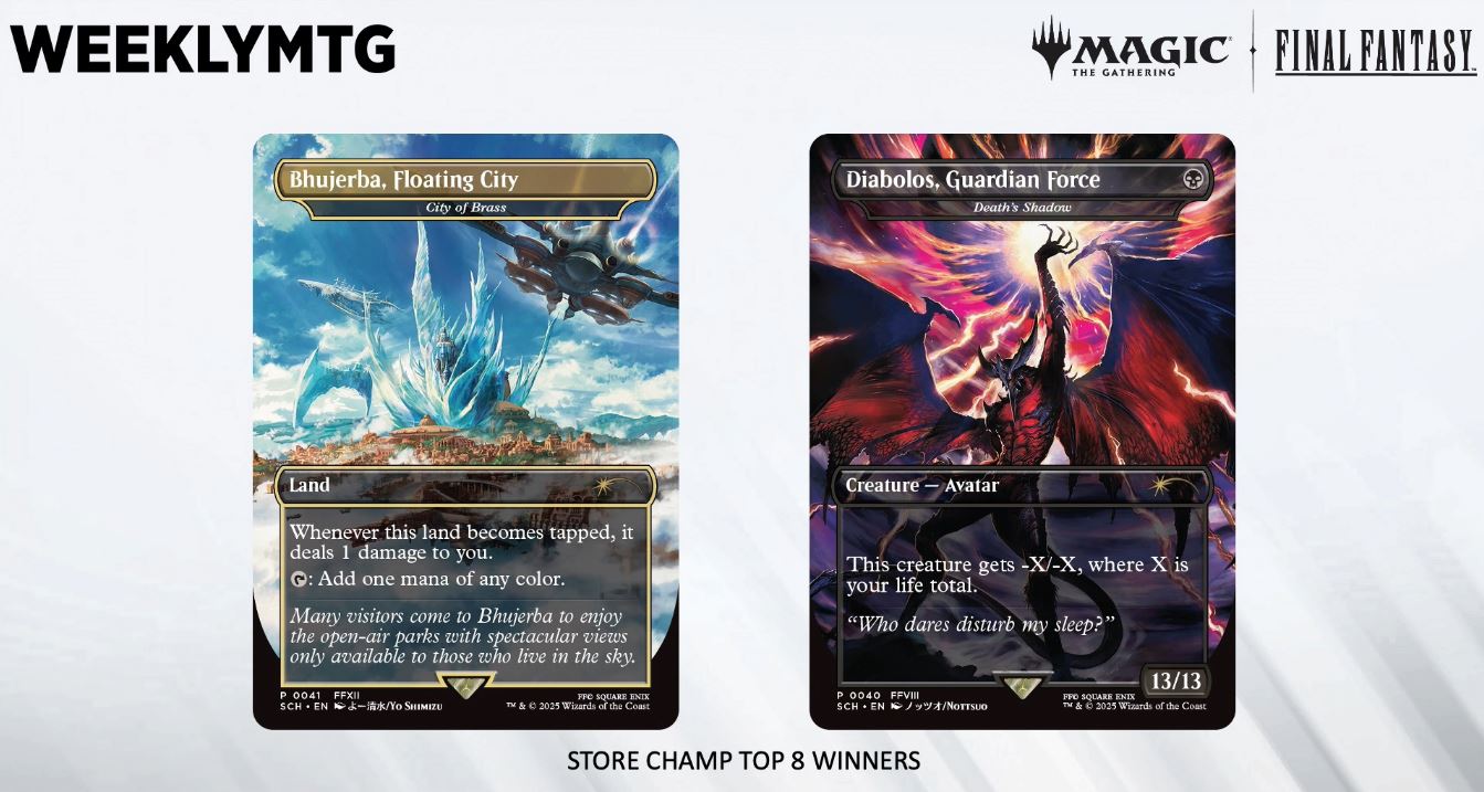 Weekly MTG Reveals Ultima, Final Fantasy Promos, New Cards From Starter ...