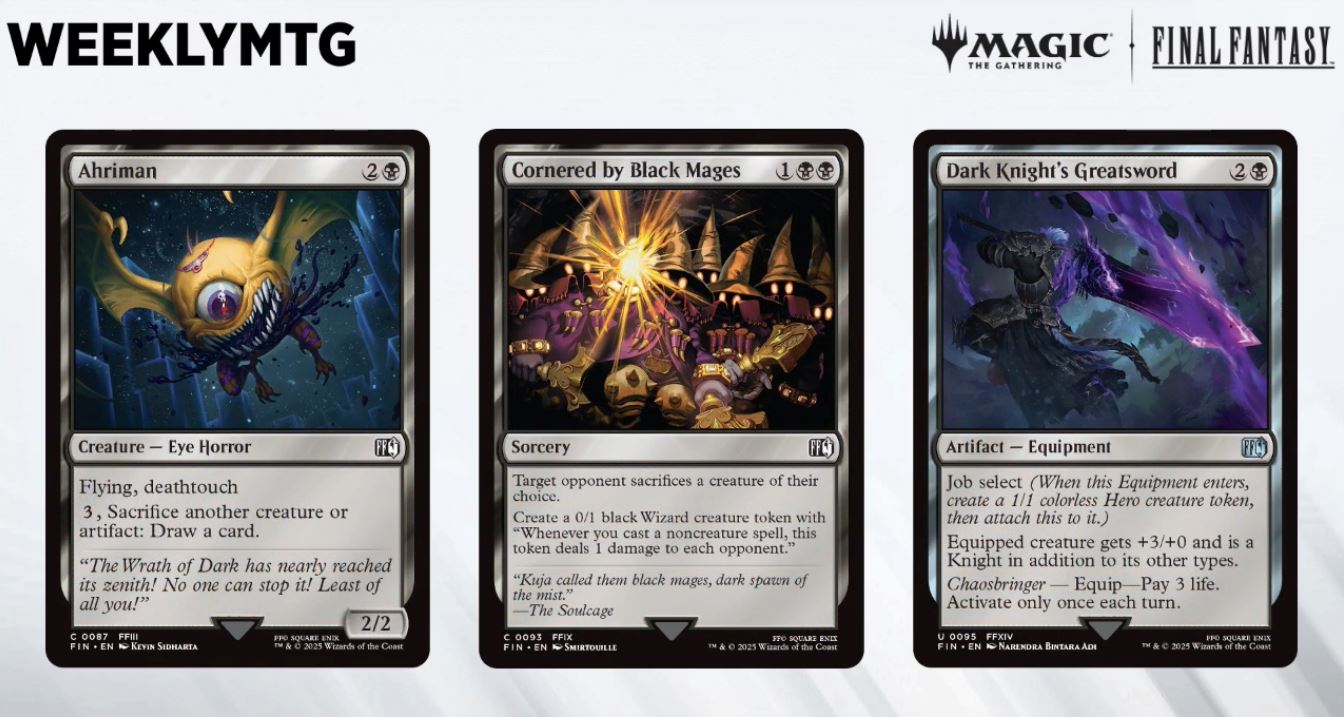 Weekly MTG Covers MTG—FINAL FANTASY Limited Archetypes - Star City Games