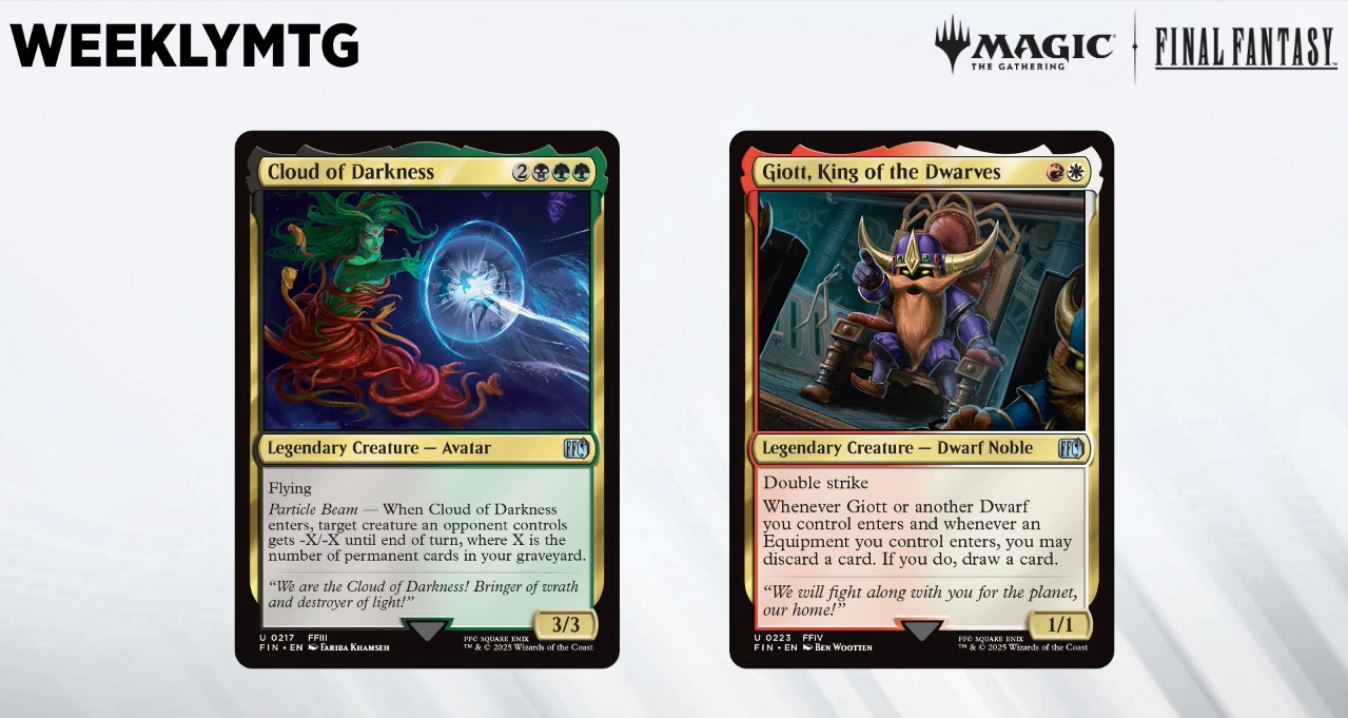 Weekly MTG Covers MTG—FINAL FANTASY Limited Archetypes - Star City Games