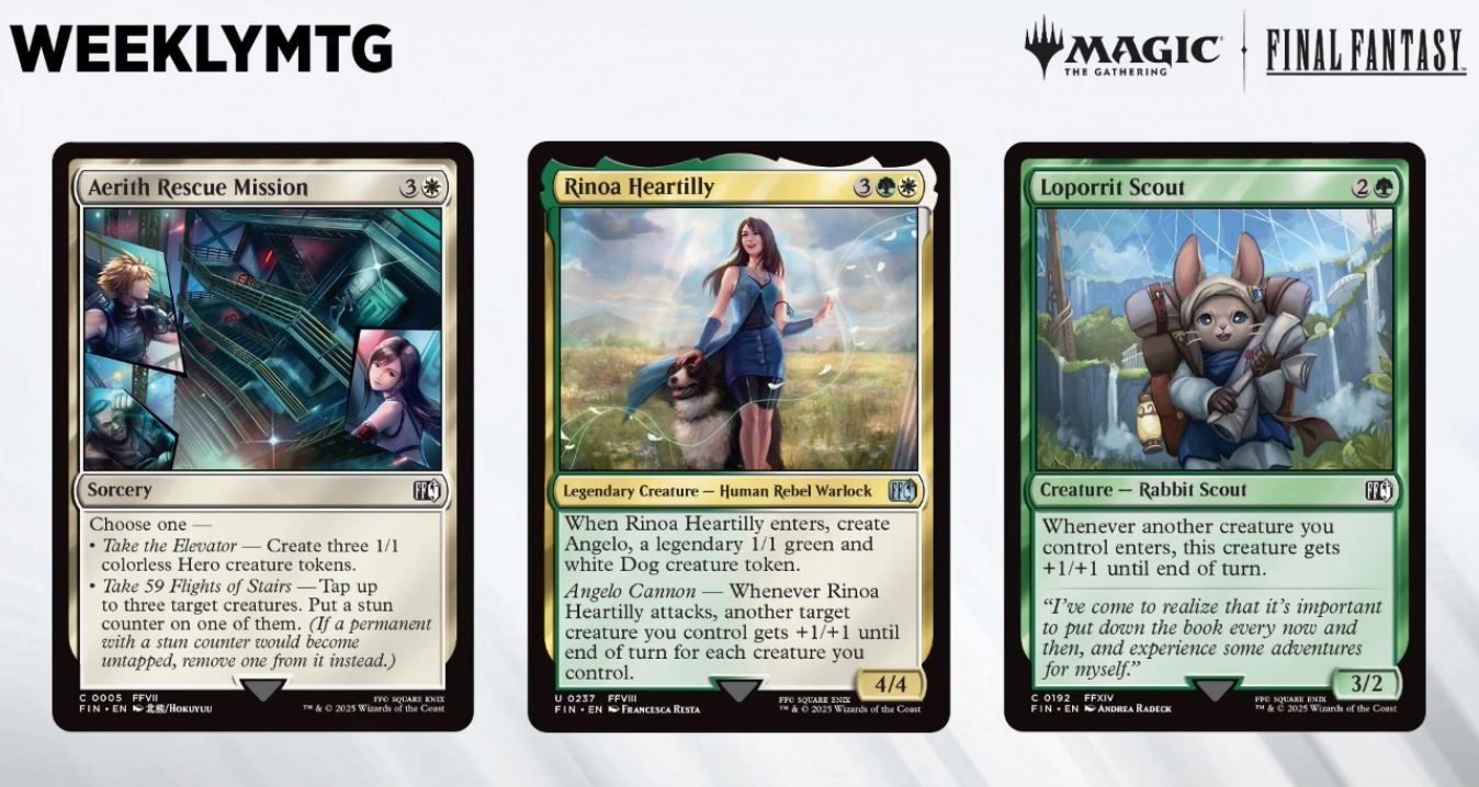Weekly MTG Covers MTG—FINAL FANTASY Limited Archetypes - Star City Games
