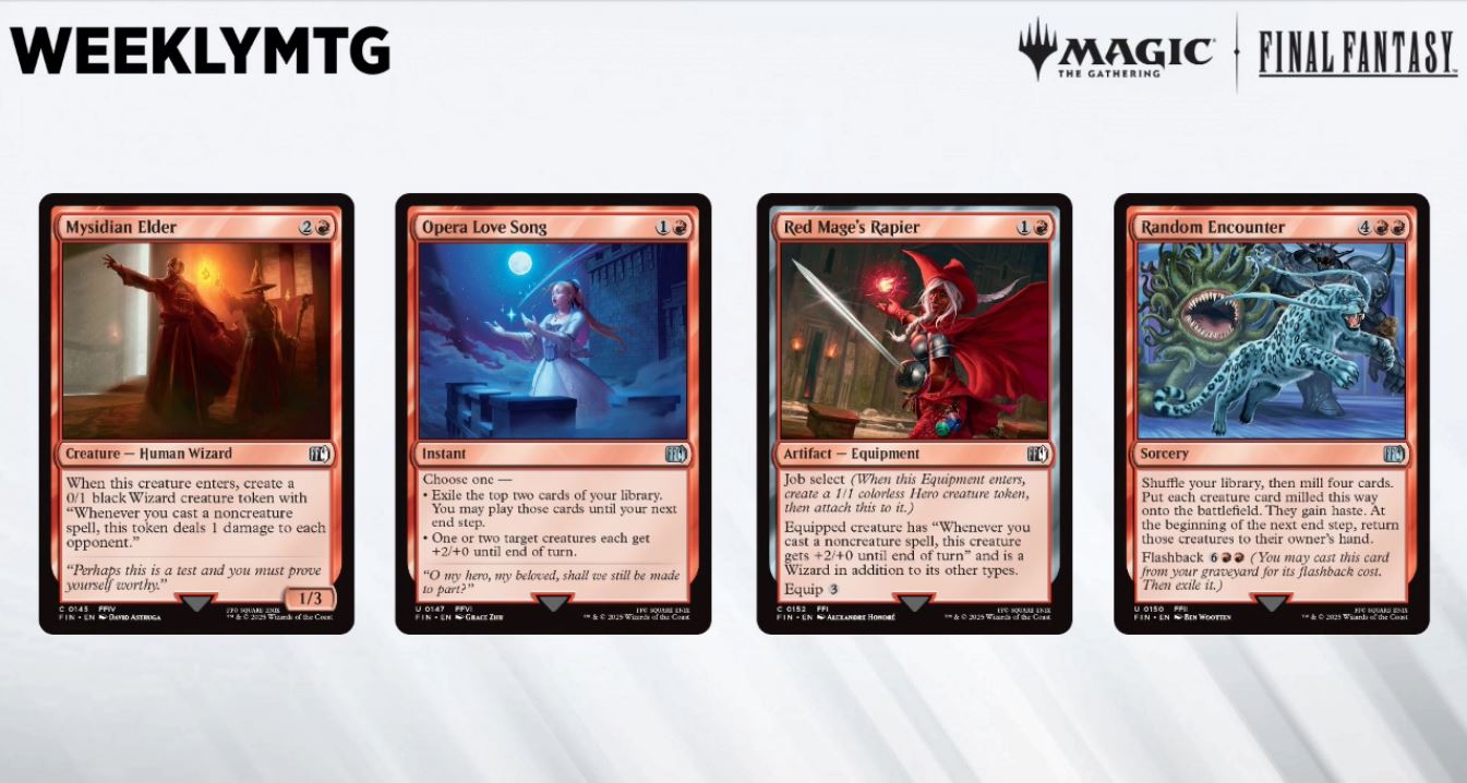 Weekly MTG Covers MTG—FINAL FANTASY Limited Archetypes - Star City Games