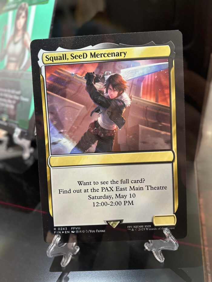 Artwork And Frames For Iconic Final Fantasy Characters Teased At PAX East MTG Booth - Star City ...