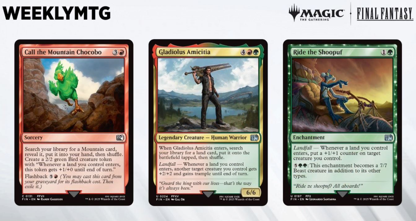 Weekly MTG Covers MTG—FINAL FANTASY Limited Archetypes - Star City Games