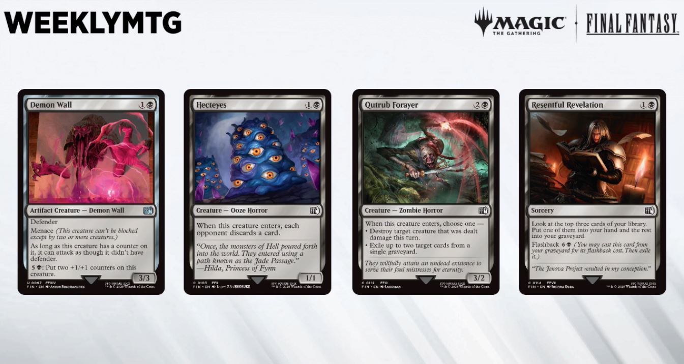 Weekly MTG Covers MTG—FINAL FANTASY Limited Archetypes - Star City Games