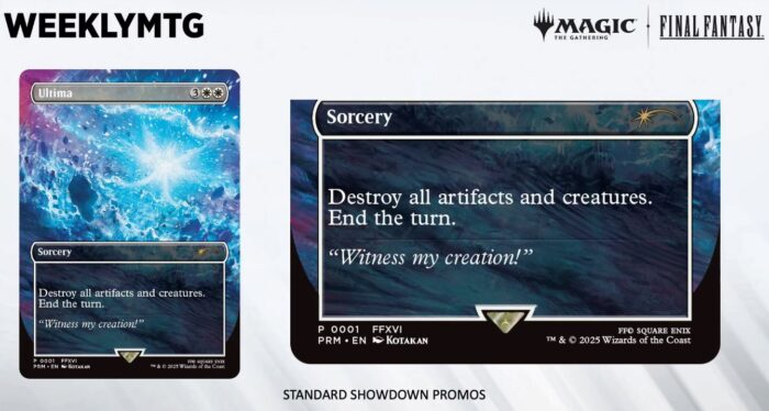 Weekly MTG Reveals Ultima, Final Fantasy Promos, New Cards From Starter ...