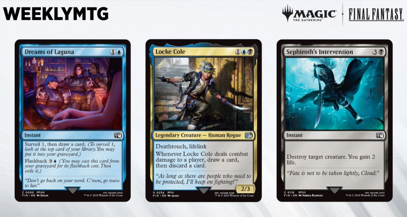 Weekly MTG Covers MTG—FINAL FANTASY Limited Archetypes - Star City Games