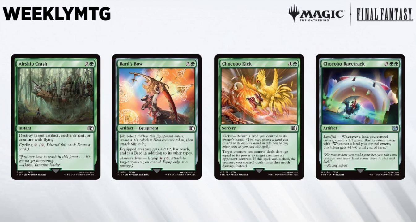 Weekly MTG Covers MTG—FINAL FANTASY Limited Archetypes - Star City Games