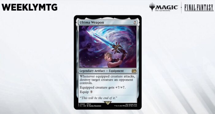 Weekly MTG Reveals Ultima, Final Fantasy Promos, New Cards From Starter ...