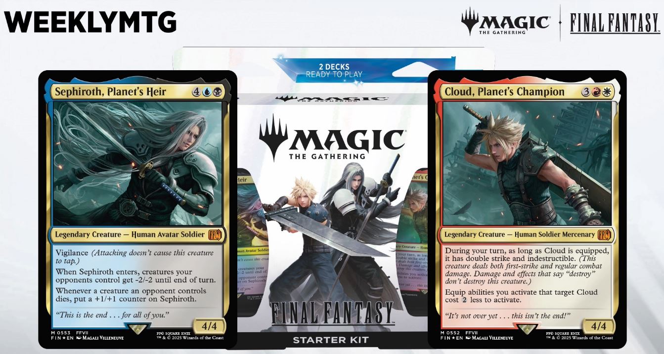 Weekly MTG Reveals Ultima, Final Fantasy Promos, New Cards From Starter ...