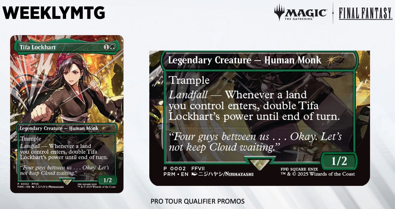 Weekly MTG Reveals Ultima, Final Fantasy Promos, New Cards From Starter ...