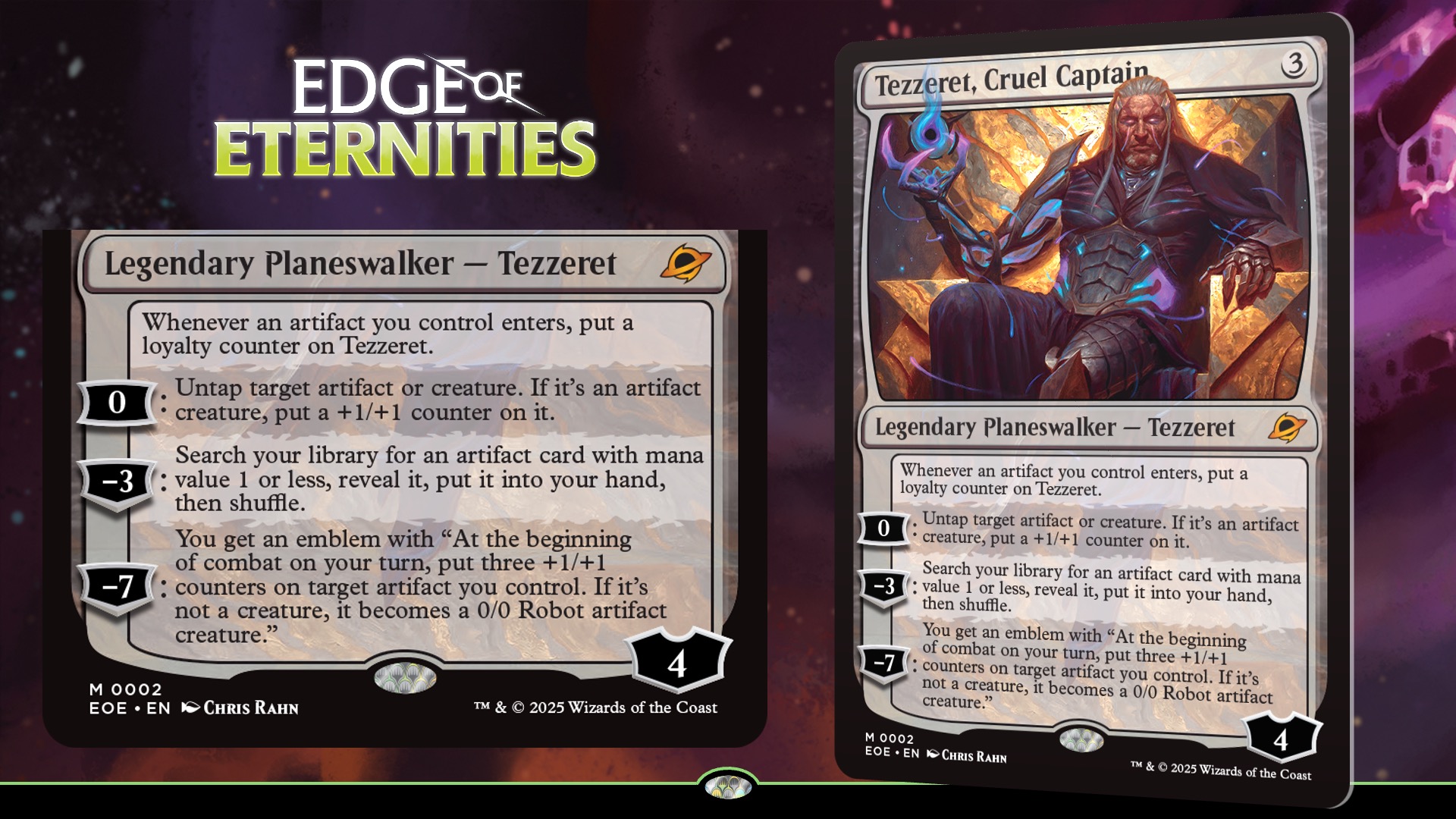 Shocklands, Tezzeret, And More New Cards Revealed From Edge Of Eternities Preview Panel - Star ...
