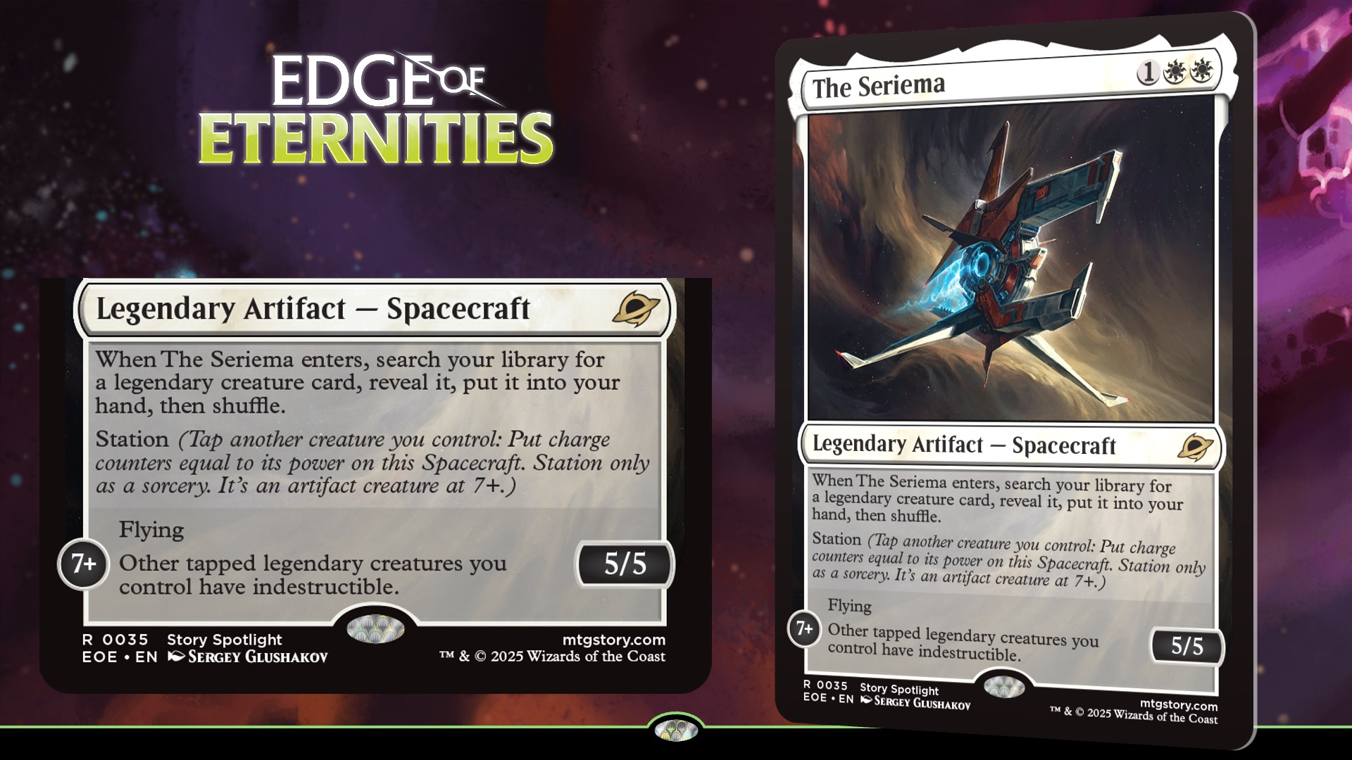 Shocklands, Tezzeret, And More New Cards Revealed From Edge Of Eternities Preview Panel - Star ...