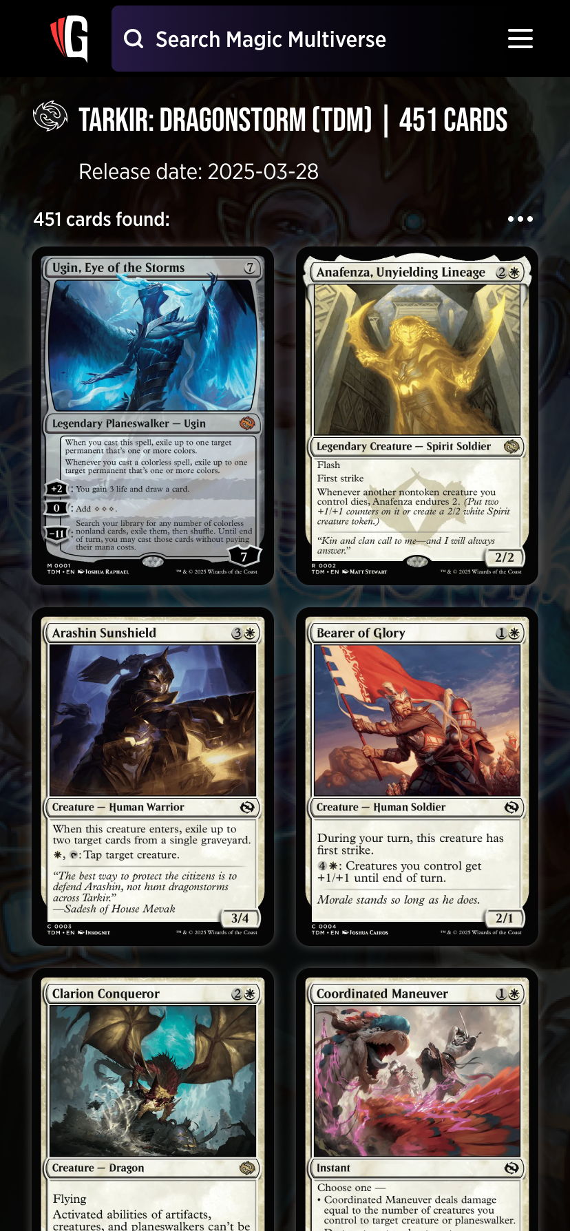 New Updates Including Visual Overhaul In The Works For MTG Gatherer ...