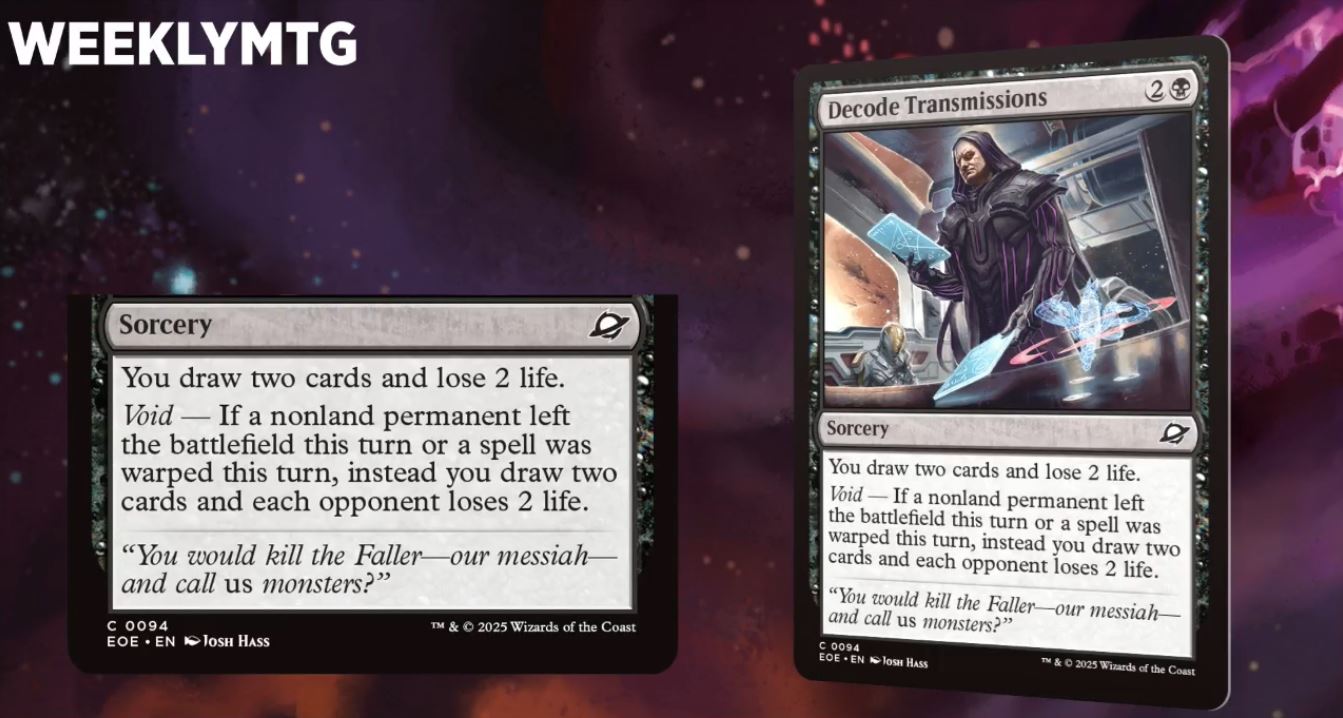 Edge Of Eternities Debut Showcases Set's Mechanics, Booster Fun ...