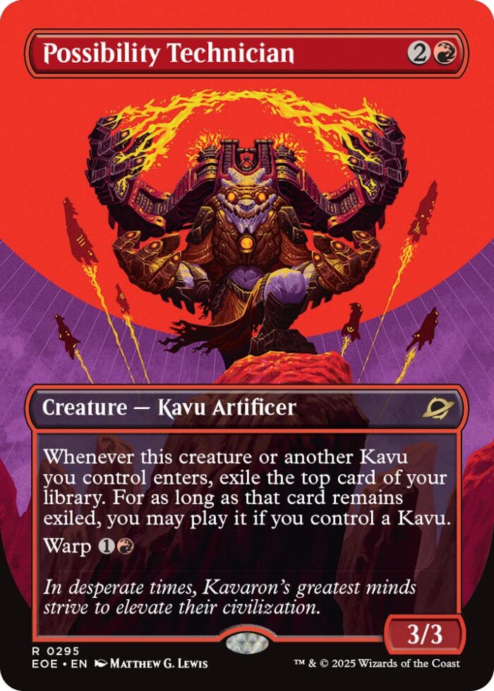 Edge Of Eternities Provides Kavu With Card Advantage Engine - Star City ...