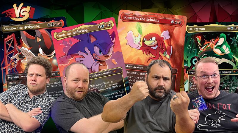 Commander VS #452: Sonic The Hedgehog Commanders - Star City Games