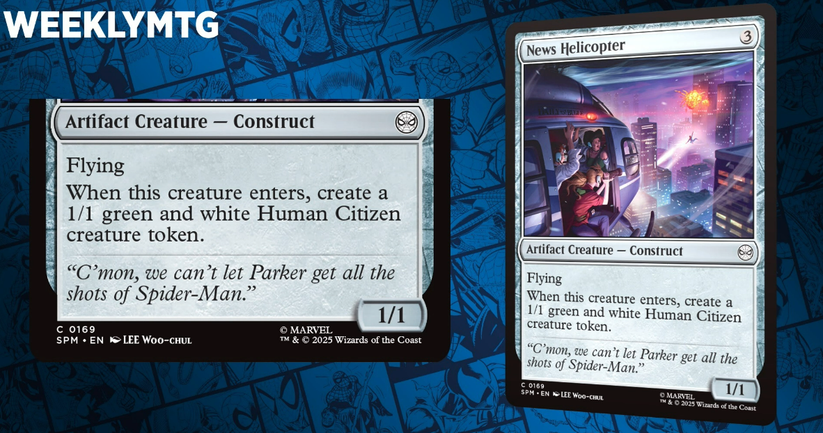 Weekly MTG Previews Magic: The Gathering | Marvel's Spider-Man Main Set ...