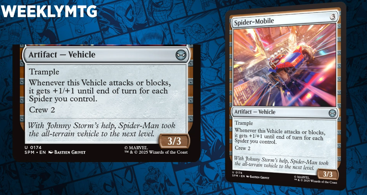 Weekly MTG Previews Magic: The Gathering | Marvel's Spider-Man Main Set ...