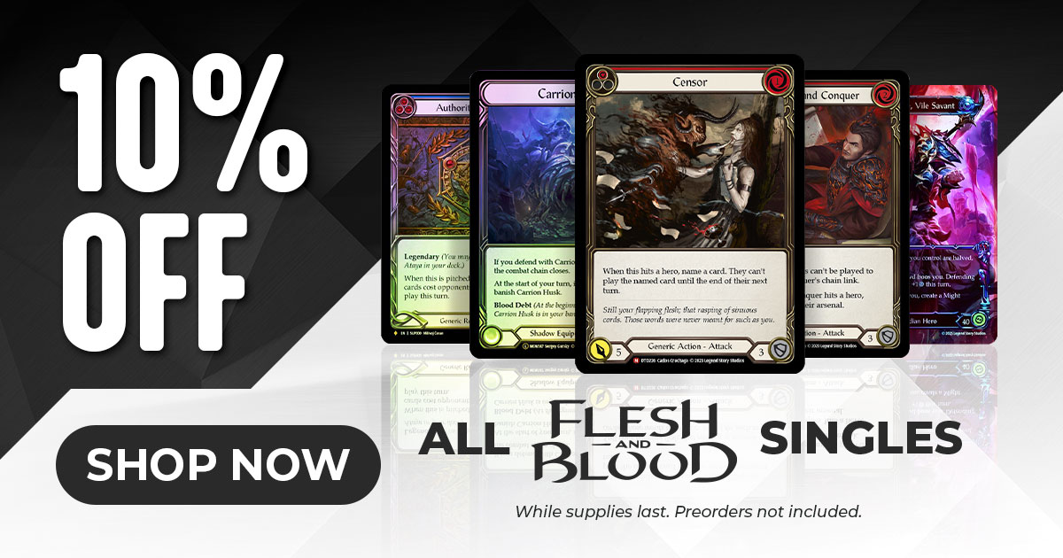 10% Off All Flesh And Blood Singles - Star City Games