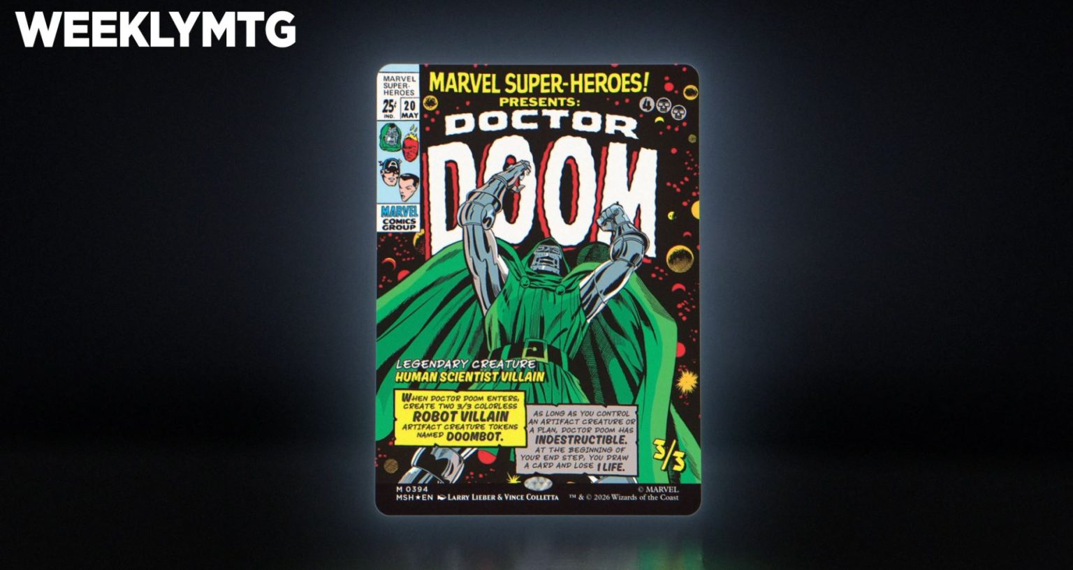 Weekly MTG Previews Captain America, Doctor Doom, And More From Magic ...