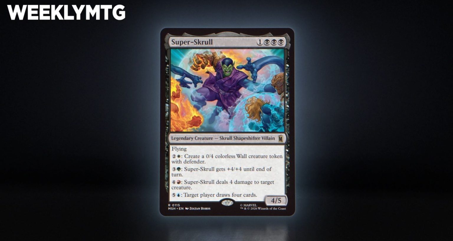 Weekly MTG Previews Captain America, Doctor Doom, And More From Magic ...