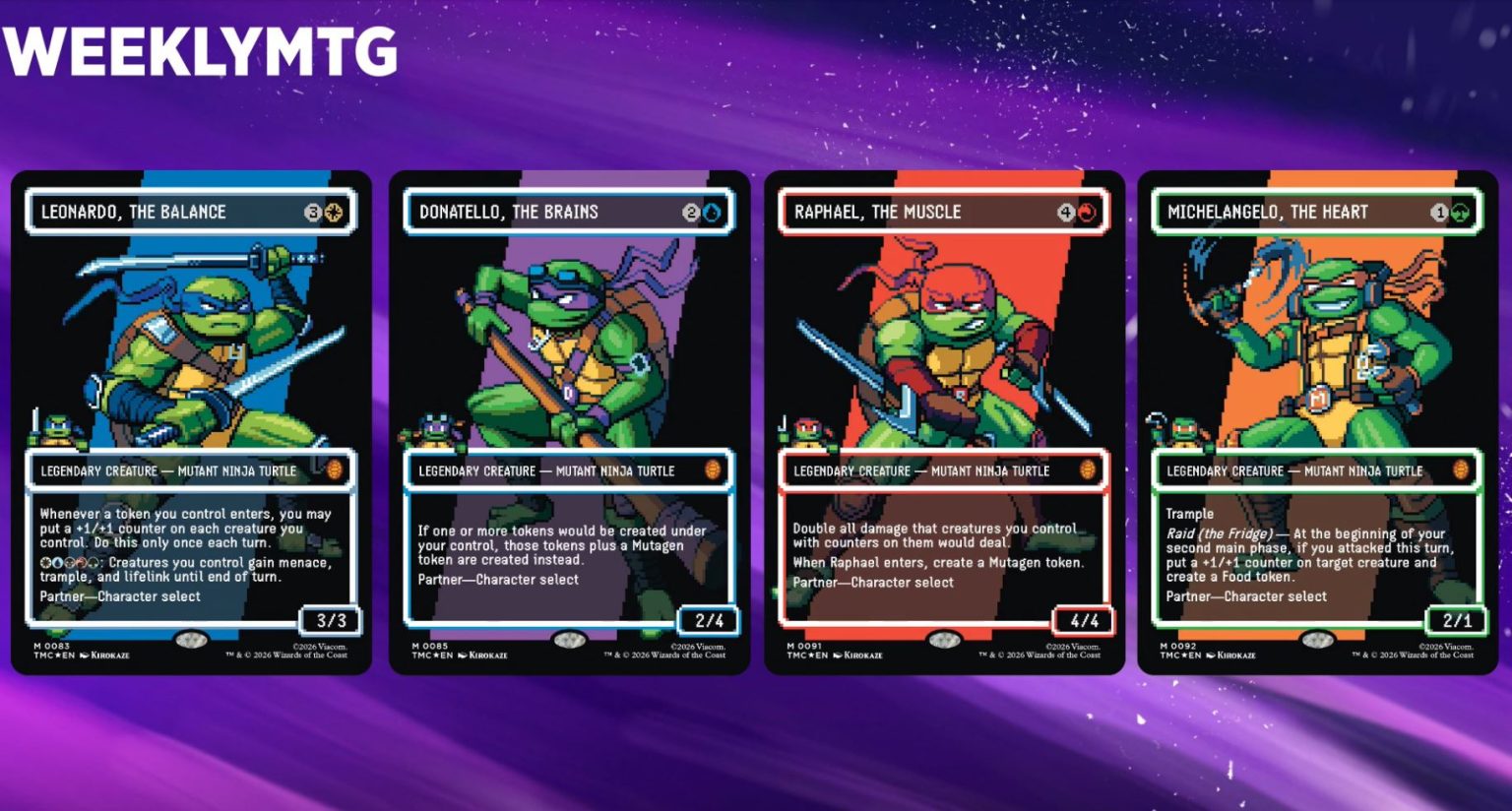 MTG | Teenage Mutant Ninja Turtles Debut Video, Weekly MTG Stream Shows ...