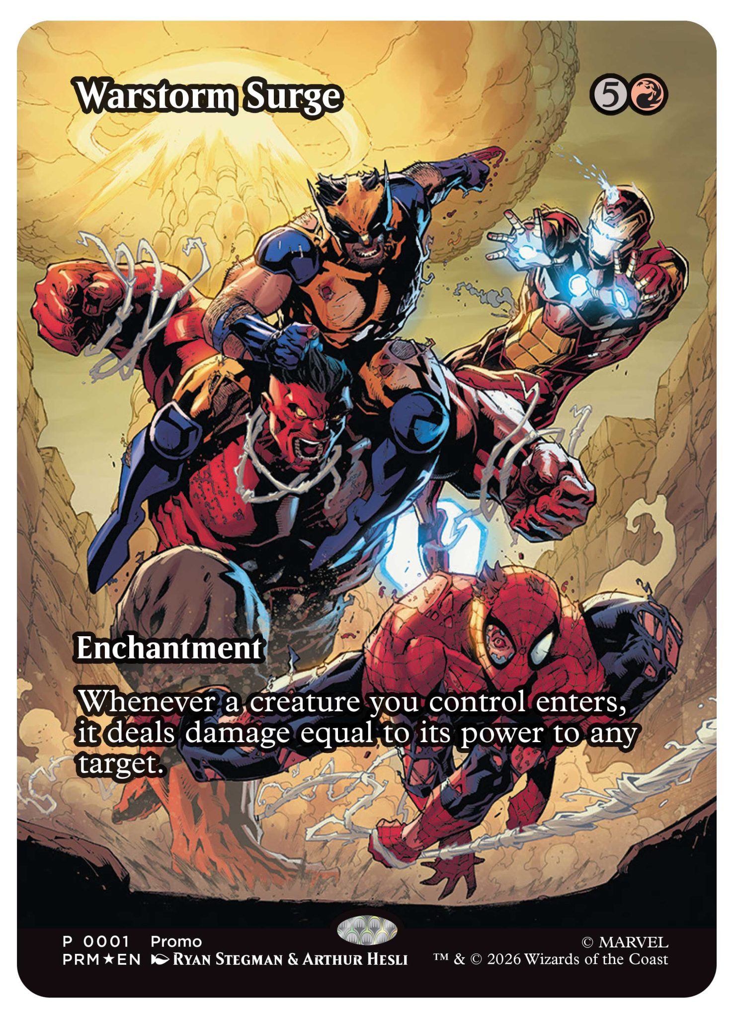 MTG Promo Card To Be Included With Avengers: Armageddon #1 - Star City ...