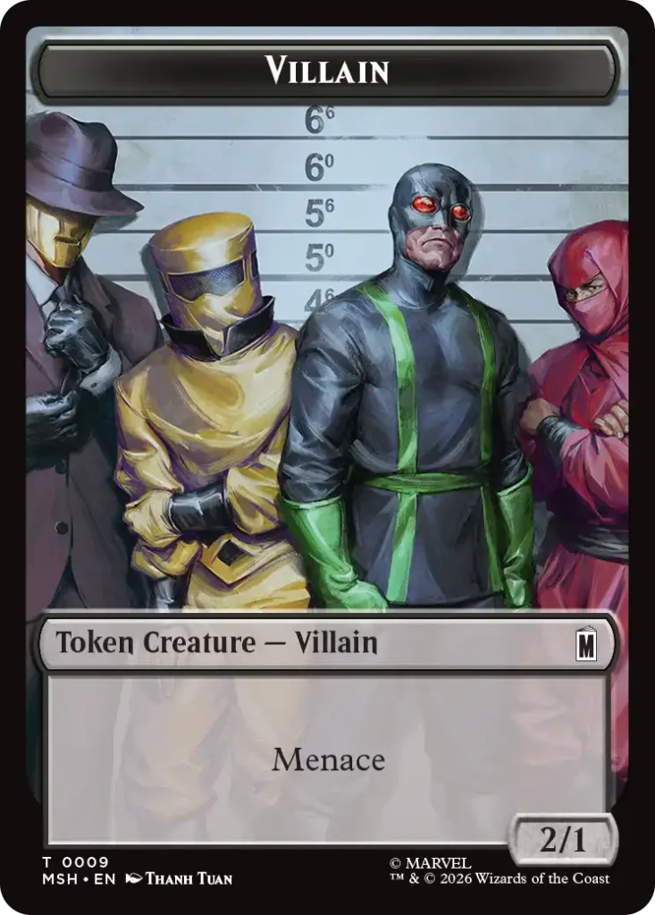All Tokens From Magic: The Gathering | Marvel Super Heroes Revealed ...